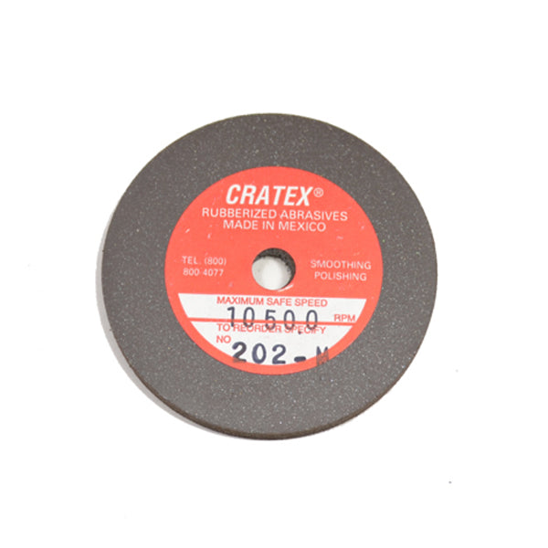 Cratex Abrasive Square Edge Wheel 2", 1/2" thick, Medium Grit – Perrin ...