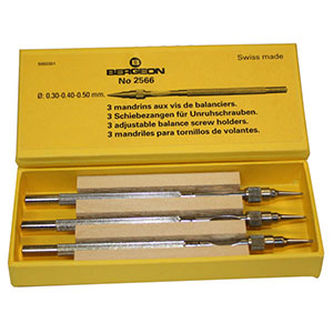 Set of 3 Holders for Balance Screws – Perrin Supply Ltd