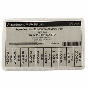 Assortment of Double Flanged Spring Bars - choose from 4 assortments ...