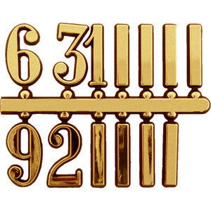 1 inch Arabic of 3 6 9 12 & Dashes – Perrin Supply Ltd