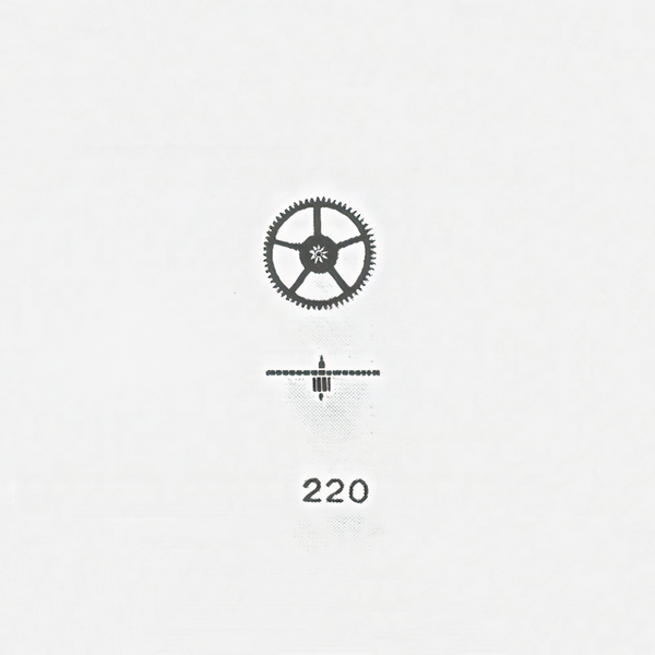 Jaeger LeCoultre® calibre # 478 fourth wheel and pinion – Perrin Supply Ltd