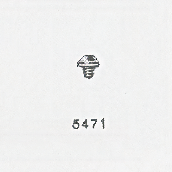 Jaeger LeCoultre® calibre # 473 screw for friction spring for sweep se ...