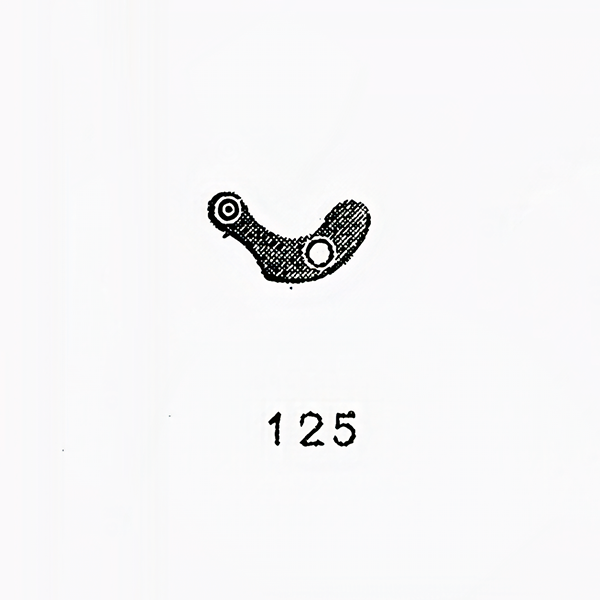 Jaeger LeCoultre® calibre # 815 pallet bridge — PERRIN