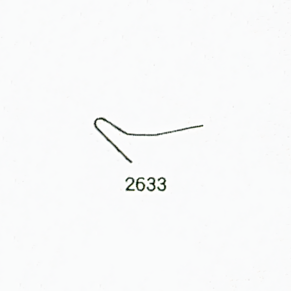 Jaeger LeCoultre® calibre # 883 unlocking yoke spring for date indicat ...