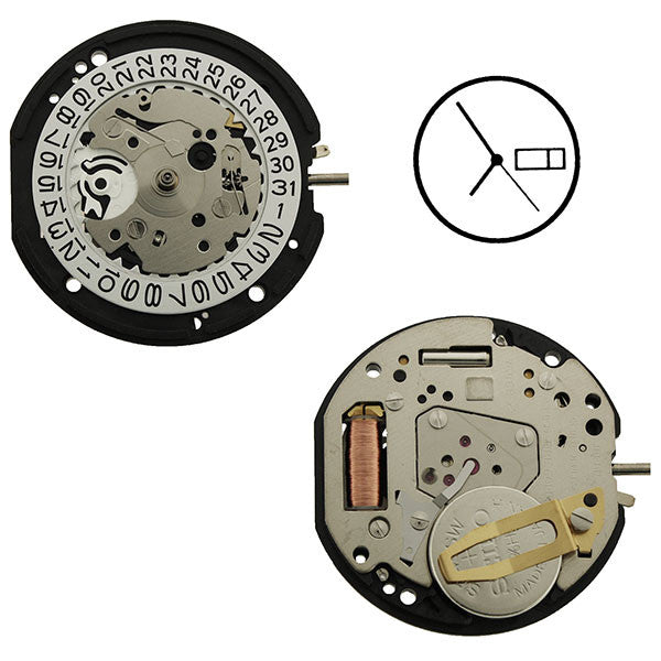 Seiko Watch Movements 7C46 20 | Seiko Watch Movements – Perrin Supply Ltd