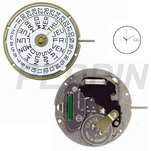 FE 7122 Watch Movement – Perrin Supply Ltd